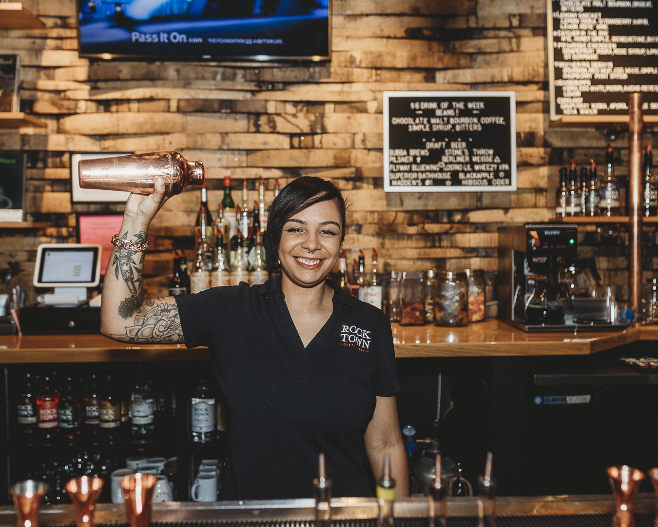 Bar Menu - Rock Town Distillery